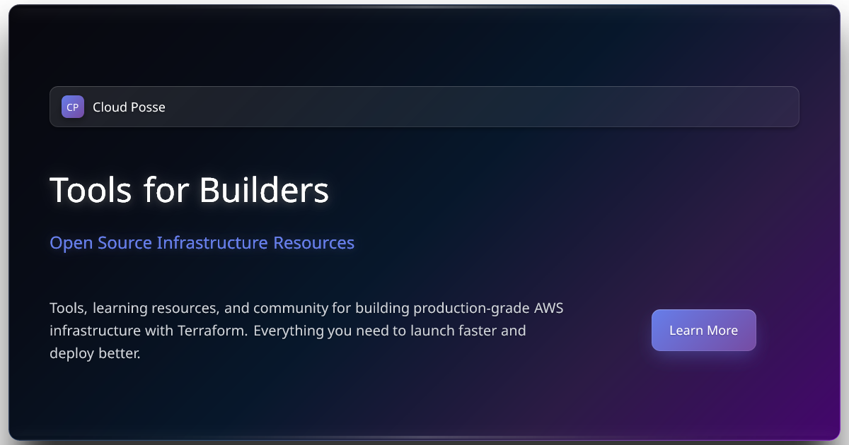 Resources | Cloud Posse